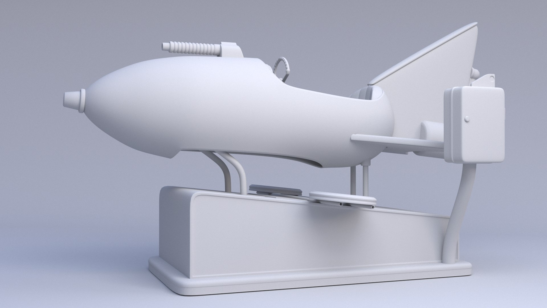 3D Model Vintage Coin Operated Ride - TurboSquid 1883047