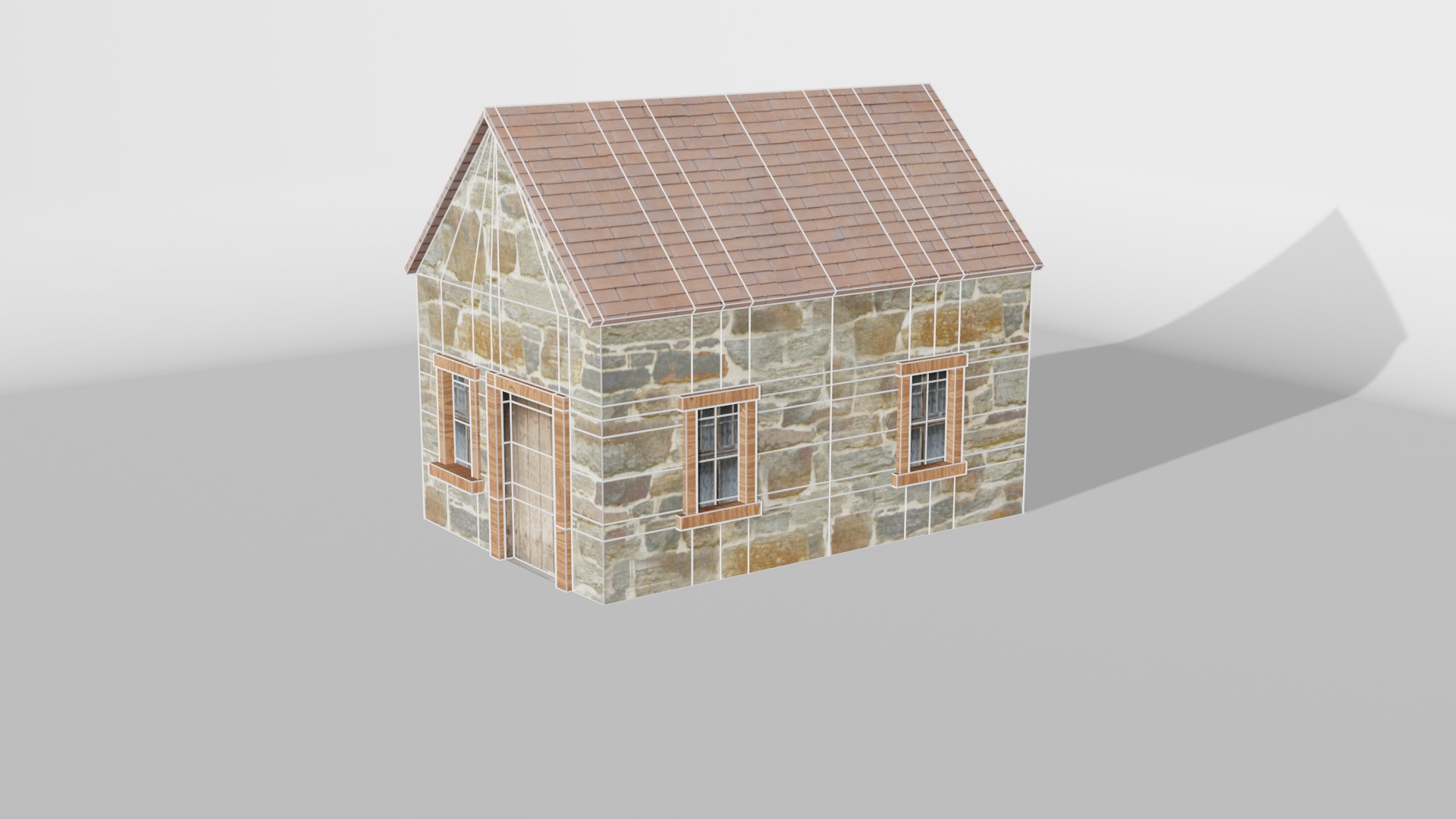 3D Stonehouse - TurboSquid 1809633