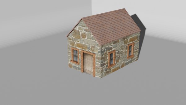 3D stonehouse - TurboSquid 1809633