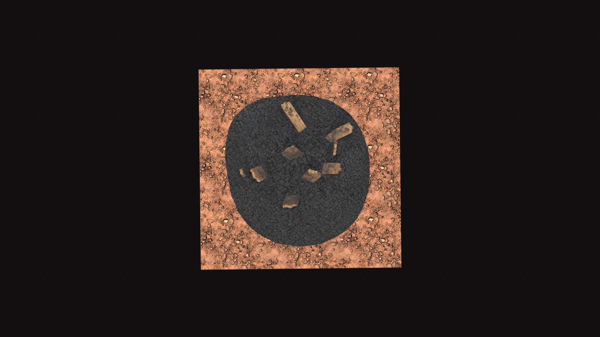 3D Medieval Coal Stack 01 - TurboSquid 2320864