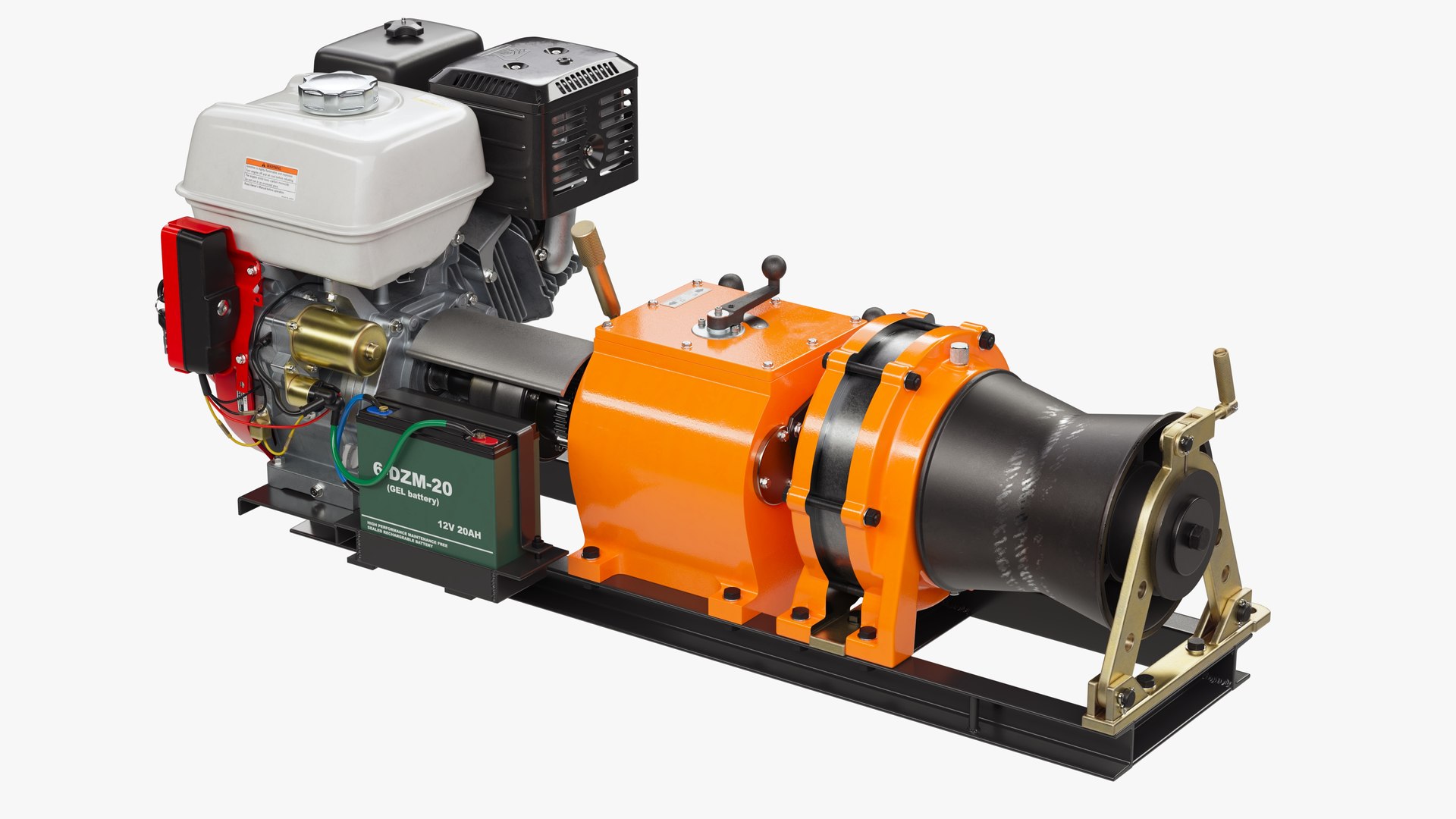 Capstan With Engine Model - TurboSquid 2325796