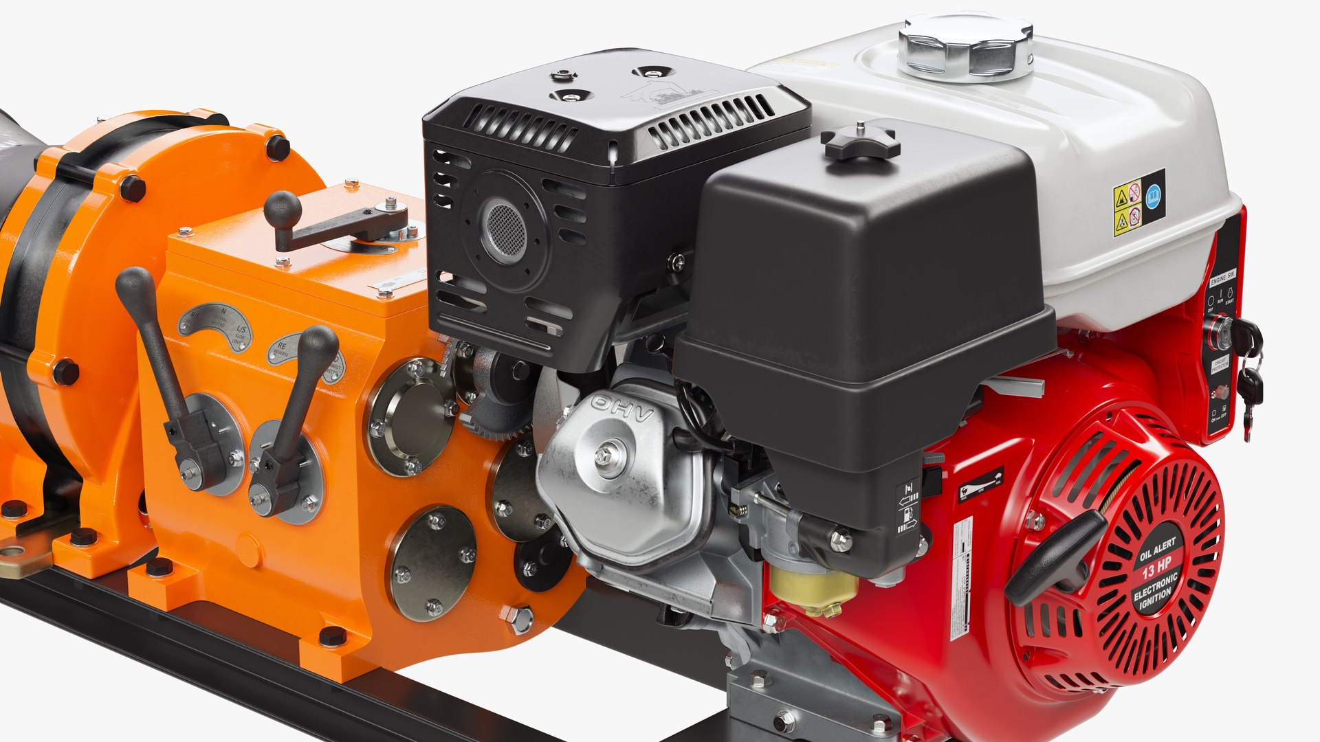 Capstan With Engine Model - TurboSquid 2325796