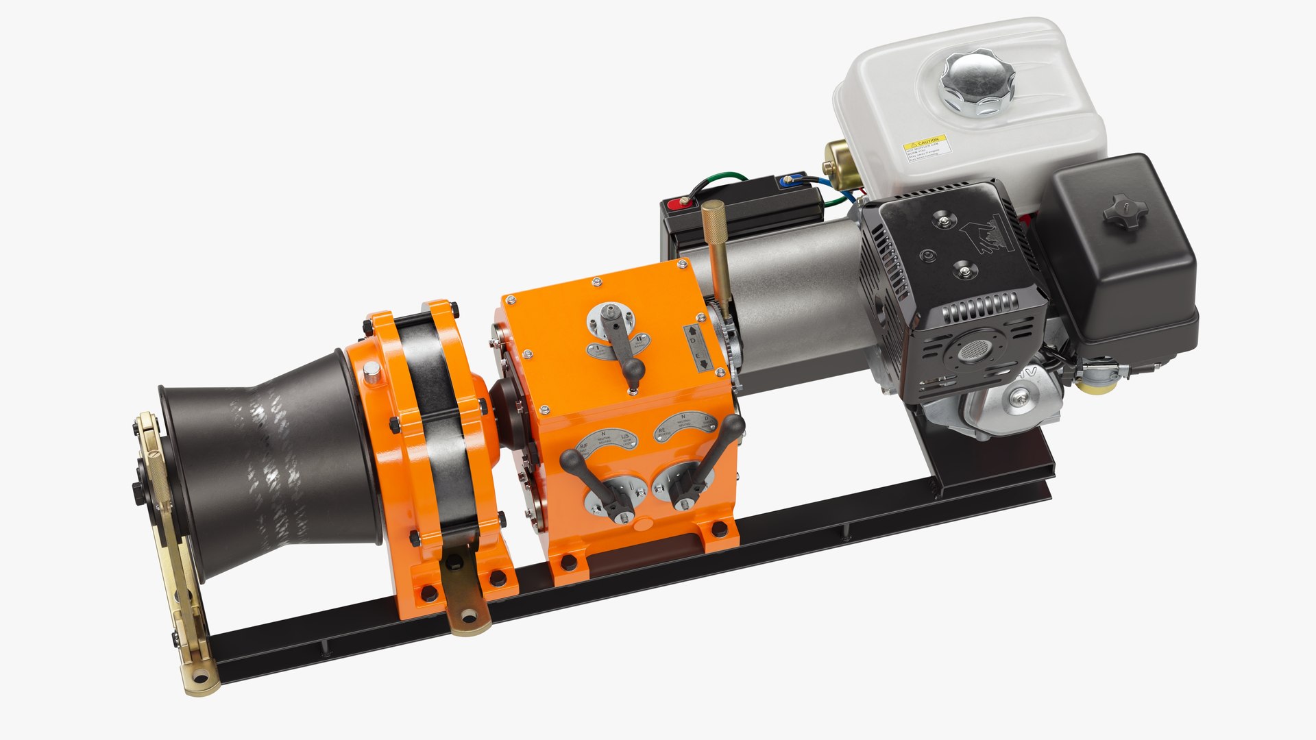 Capstan With Engine Model - TurboSquid 2325796