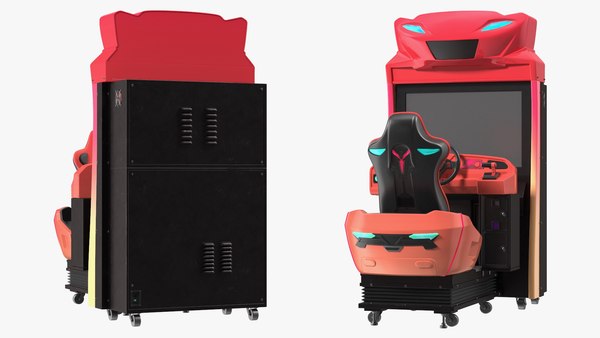 Driving Arcade Machine 3D model - TurboSquid 1786828