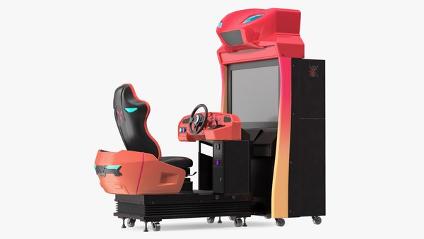 Driving Arcade Machine 3D model - TurboSquid 1786828