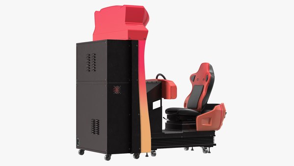 Driving Arcade Machine 3D model - TurboSquid 1786828