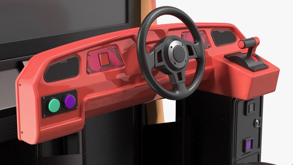 Driving Arcade Machine 3D model - TurboSquid 1786828