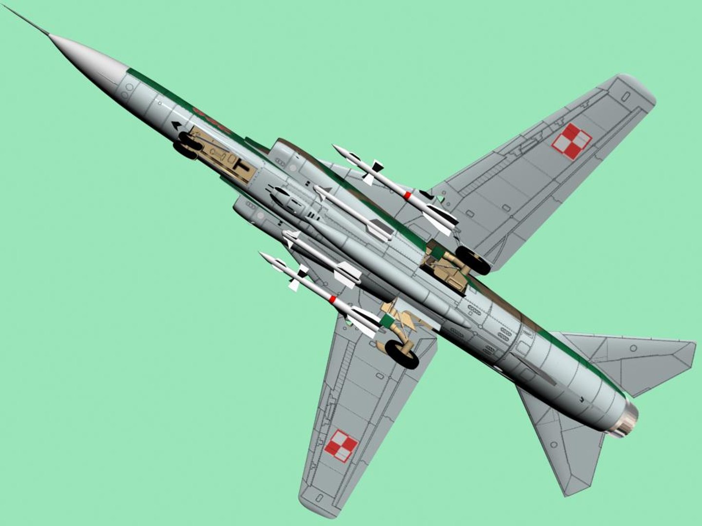 Mig 23 3d Model