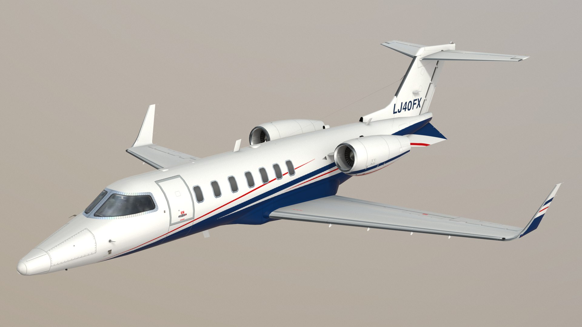 Bombardier Learjet 40 Model - TurboSquid 2219180