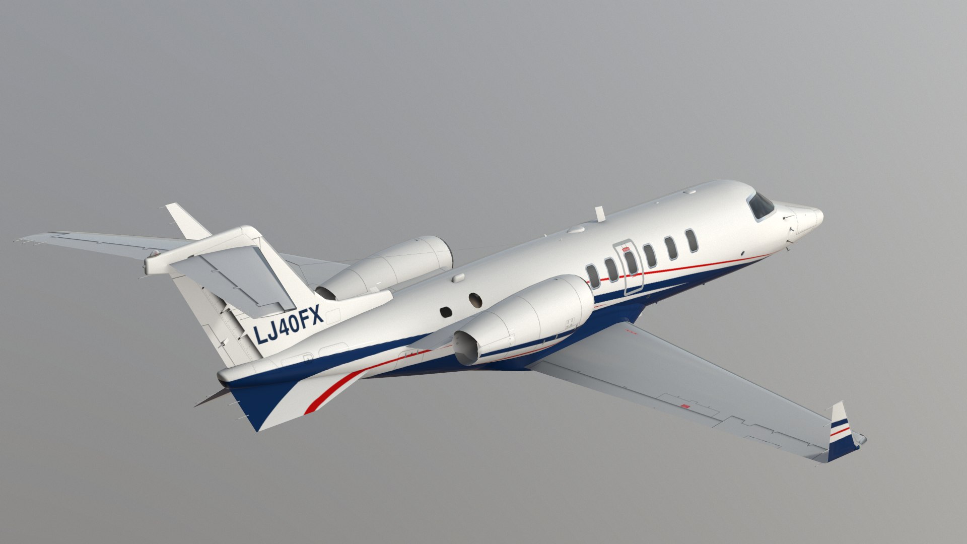 Bombardier Learjet 40 Model - TurboSquid 2219180