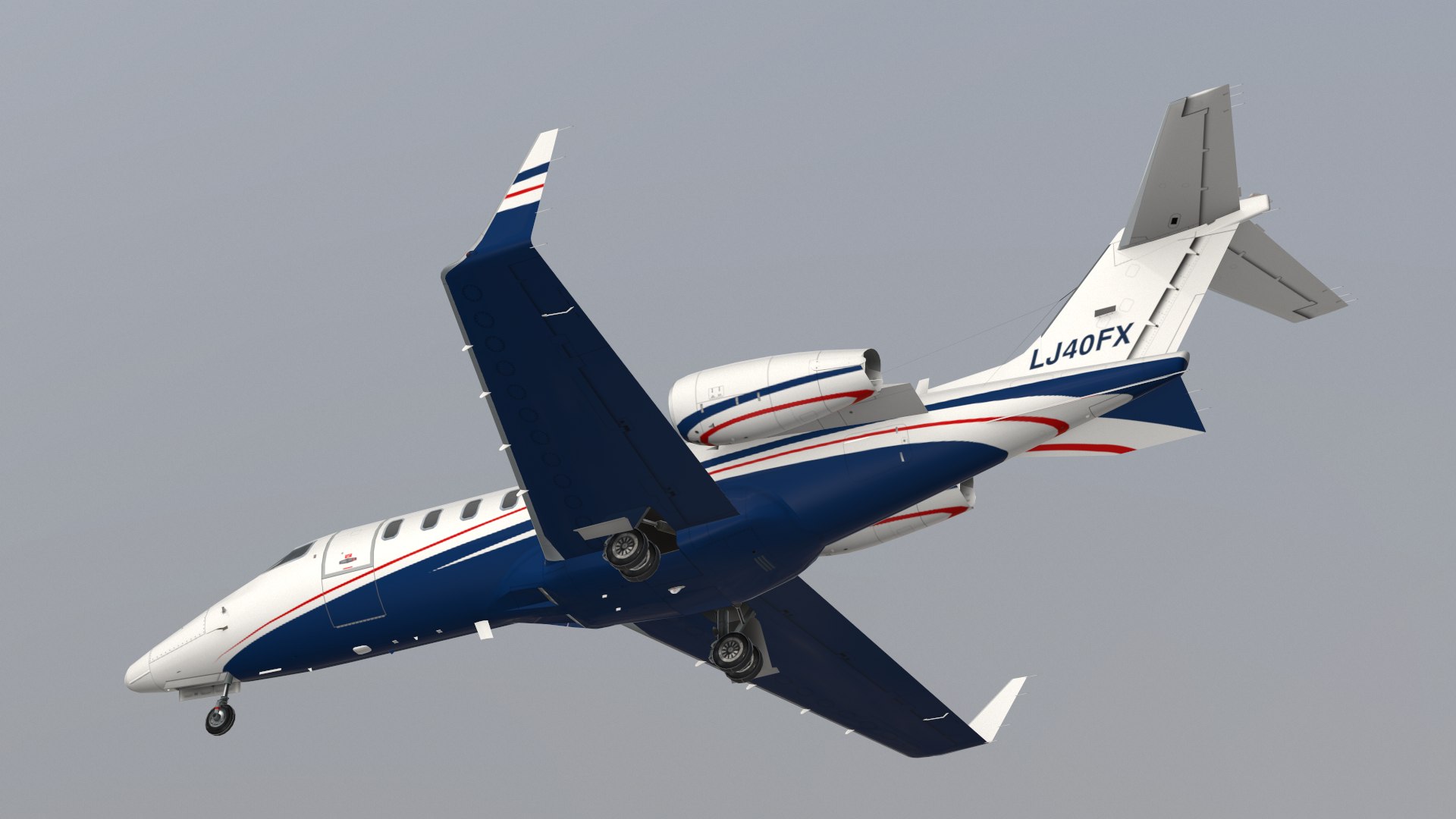 Bombardier Learjet 40 Model - TurboSquid 2219180