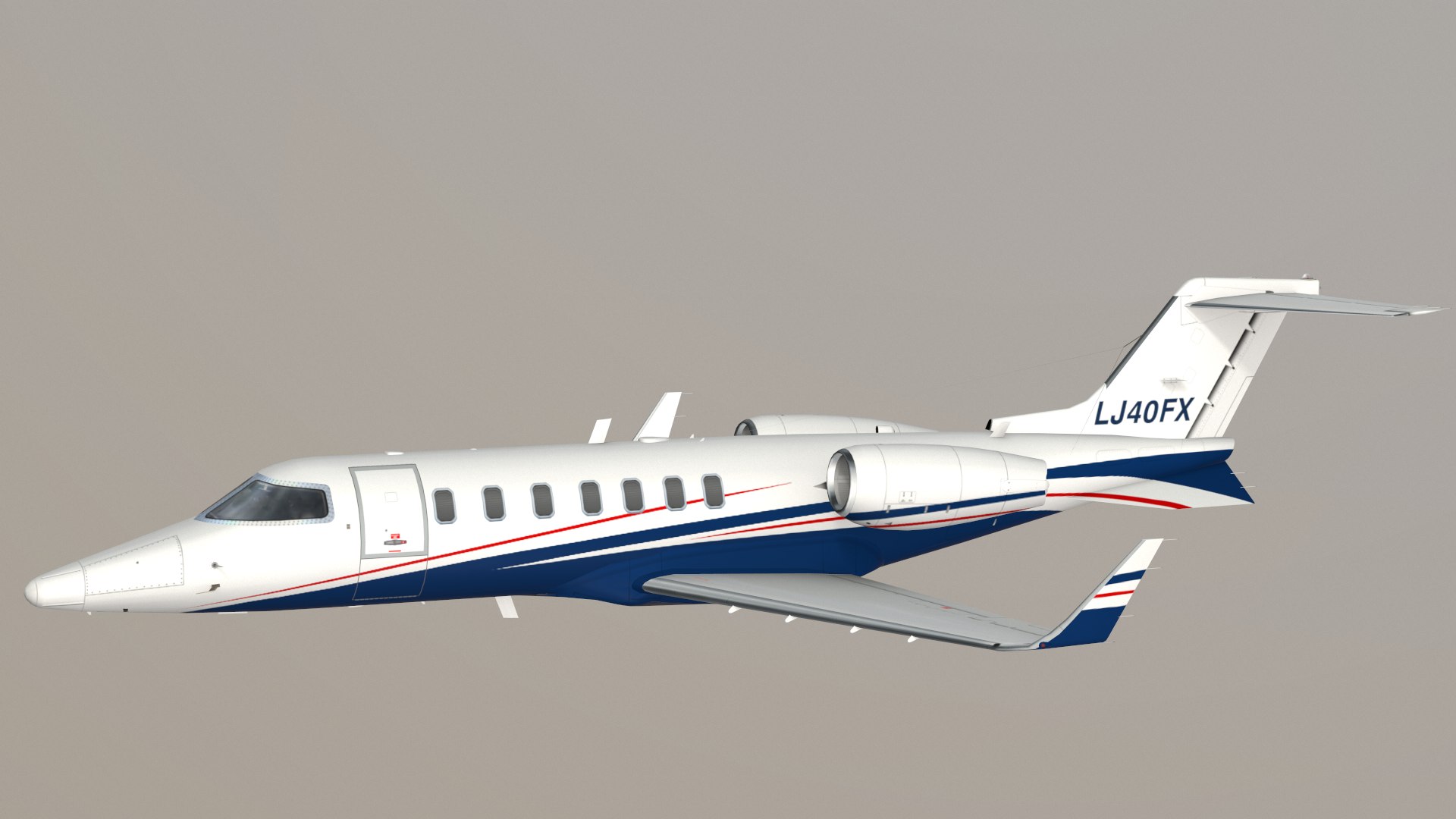 Bombardier Learjet 40 Model - TurboSquid 2219180