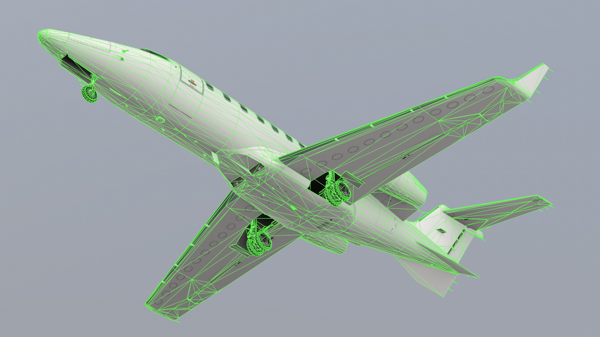 Bombardier Learjet 40 Model - TurboSquid 2219180