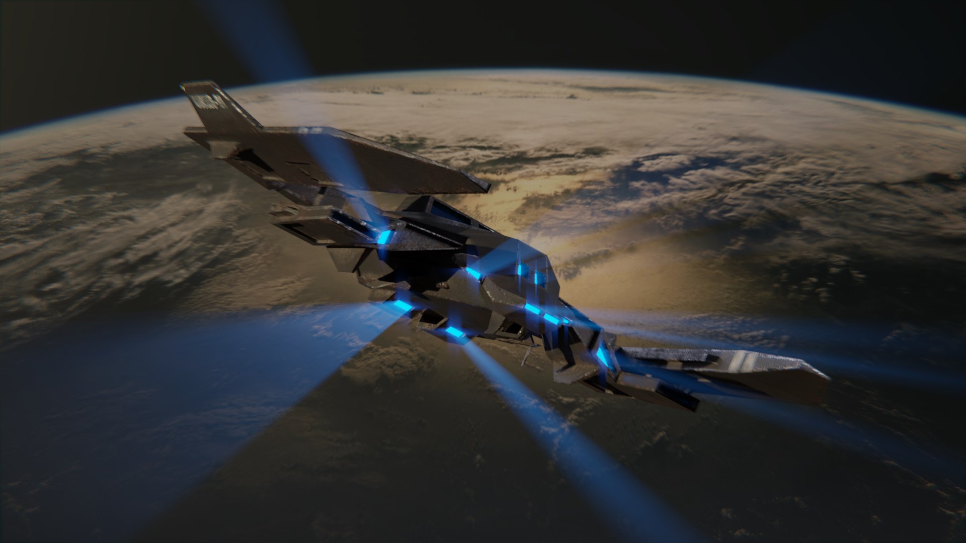 Fighter 01 - Griffin Model - TurboSquid 1805623