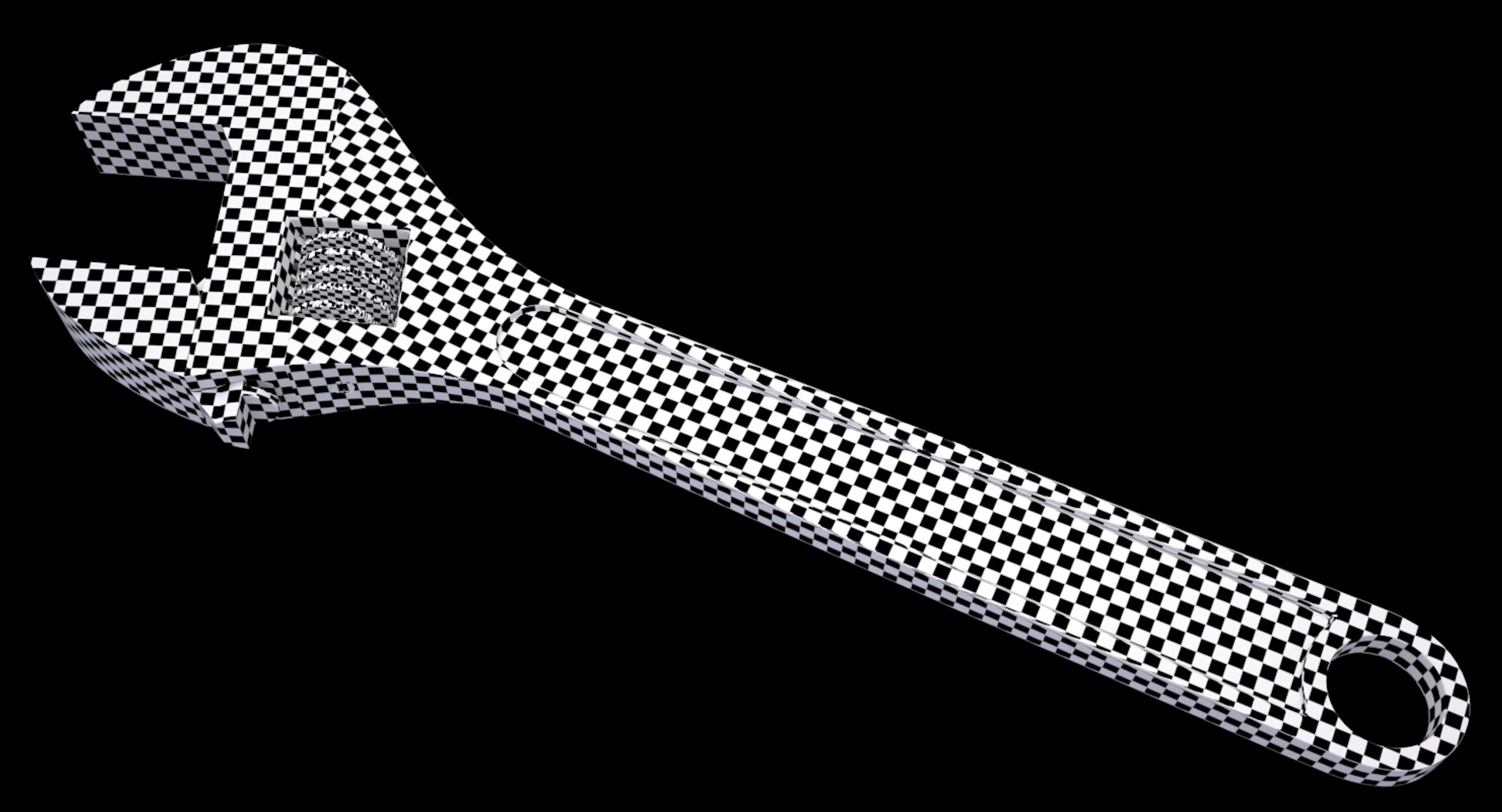 3D screw wrench tool model - TurboSquid 1276340