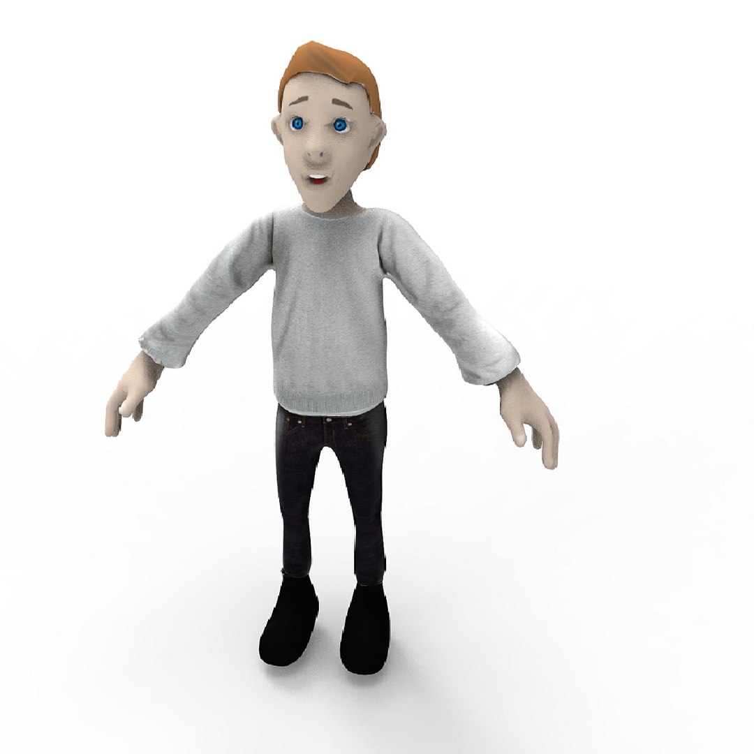 Boy Character Model - TurboSquid 1262508