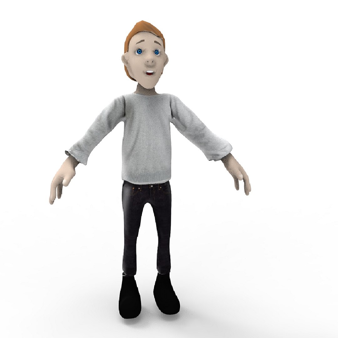 Boy Character Model - TurboSquid 1262508