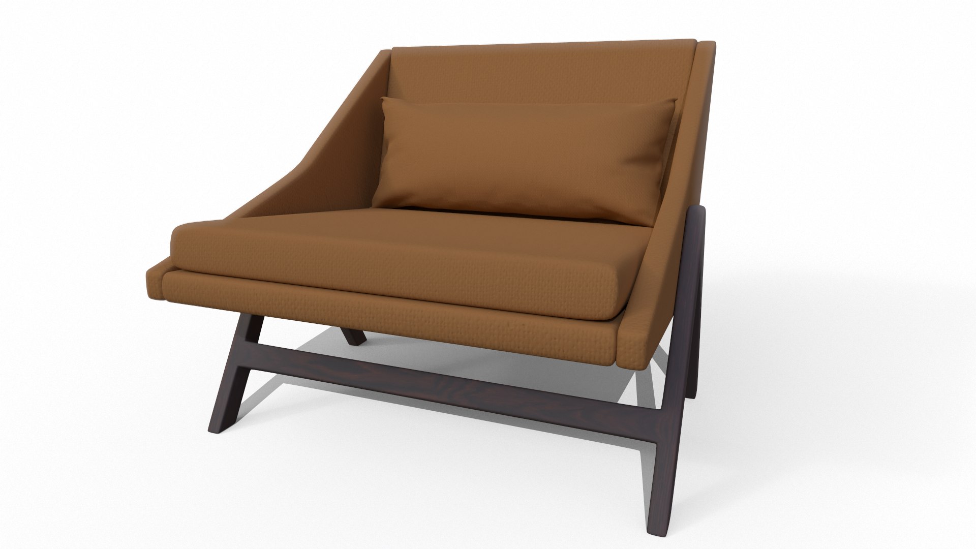 Free Mod Triad Lounge Chair 3d model model - TurboSquid 1927828