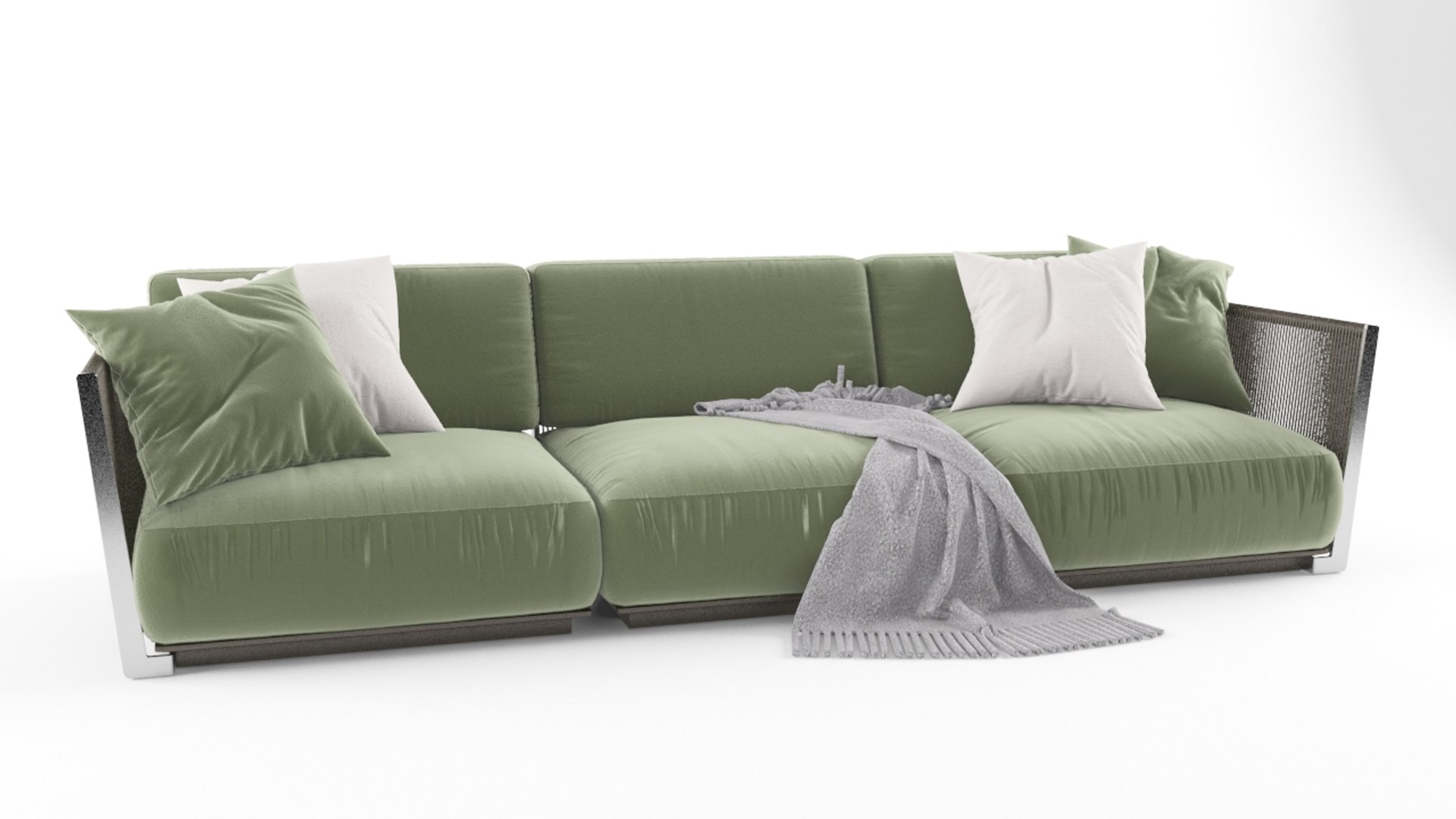 3D Model Sofa Vulcano Flexform - TurboSquid 1545841