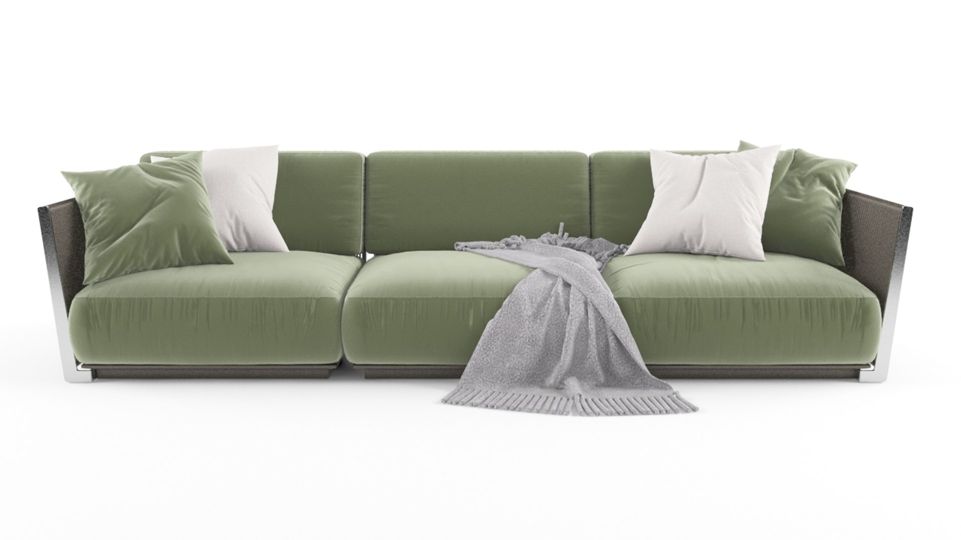 3D Model Sofa Vulcano Flexform - TurboSquid 1545841