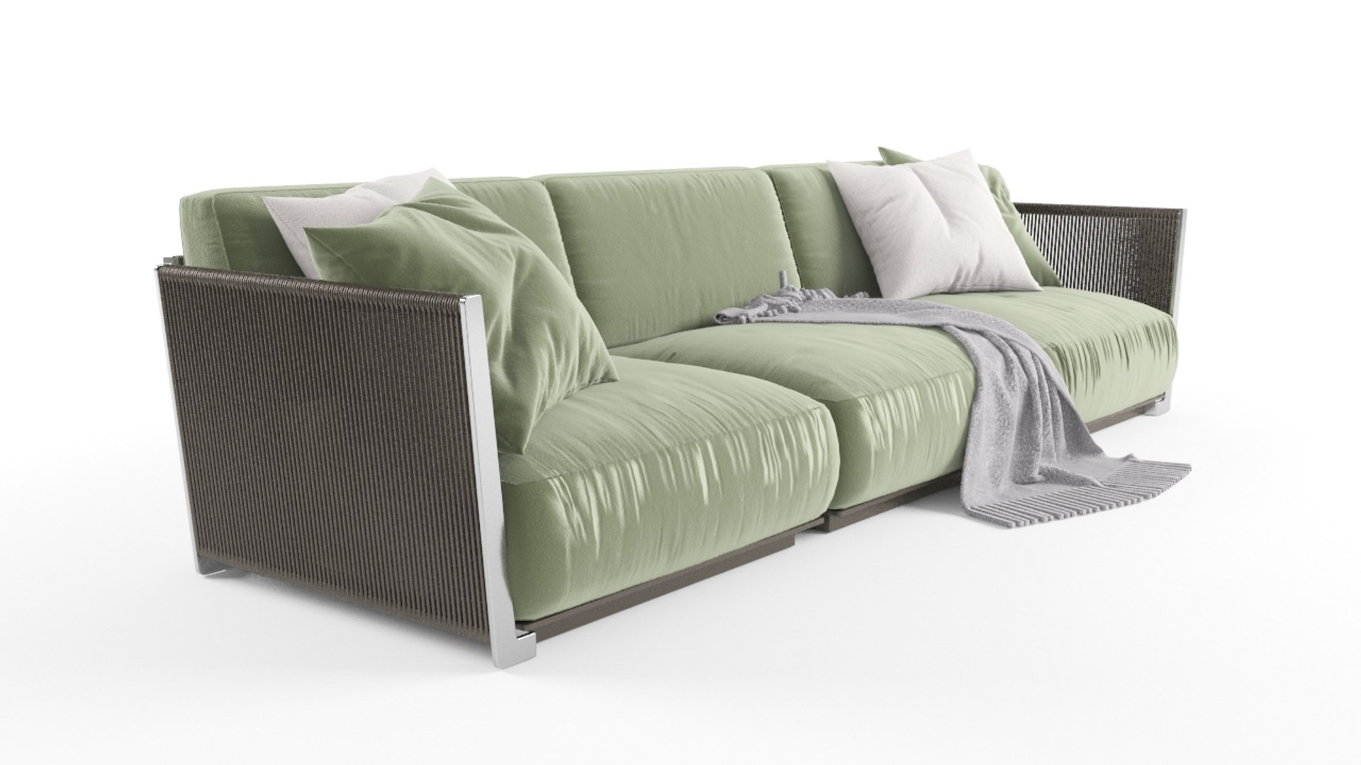 3D Model Sofa Vulcano Flexform - TurboSquid 1545841