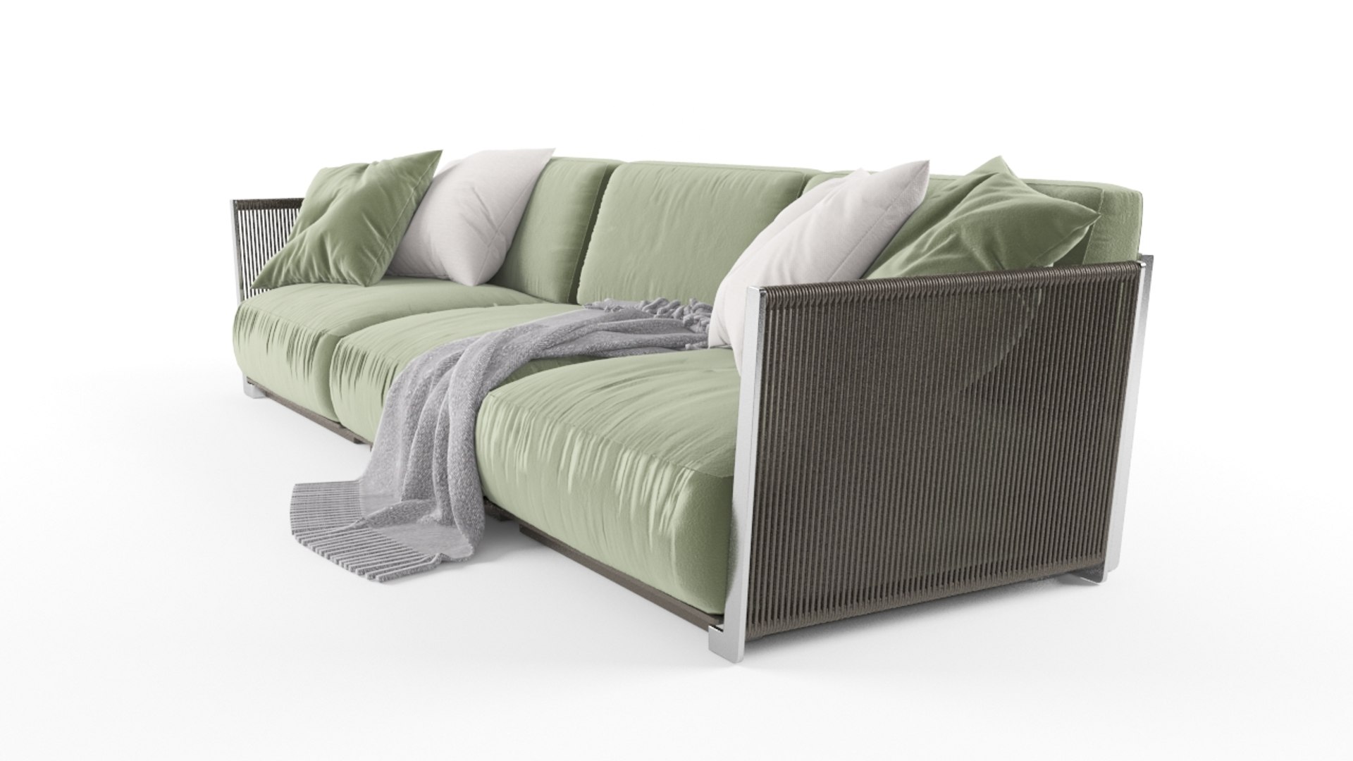 3D Model Sofa Vulcano Flexform - TurboSquid 1545841