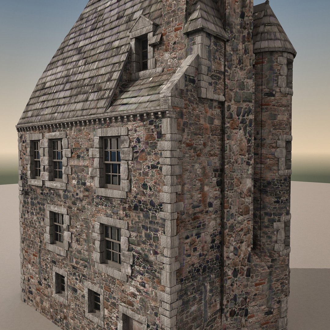 3d European Building Europe Model