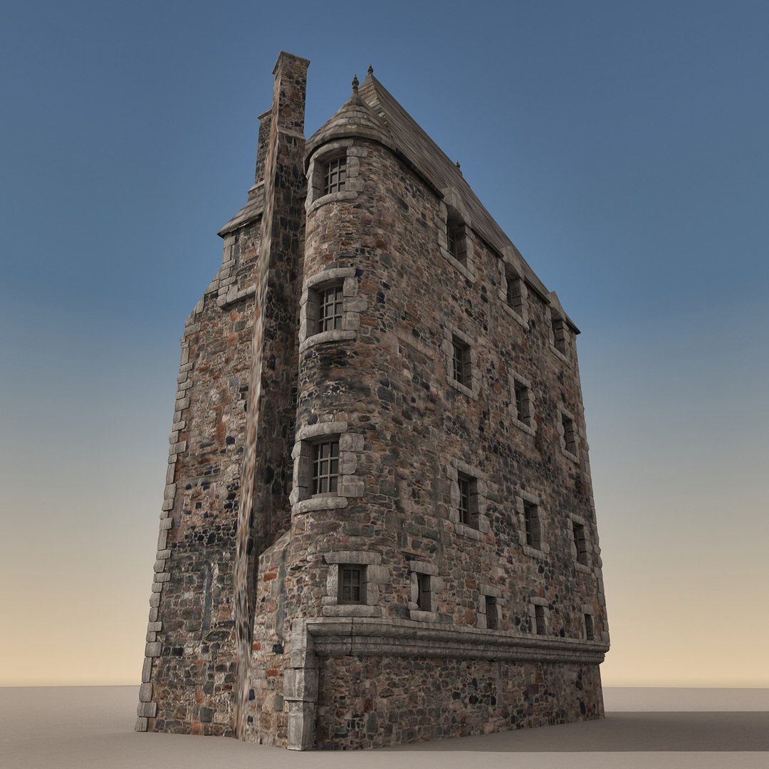 3d European Building Europe Model