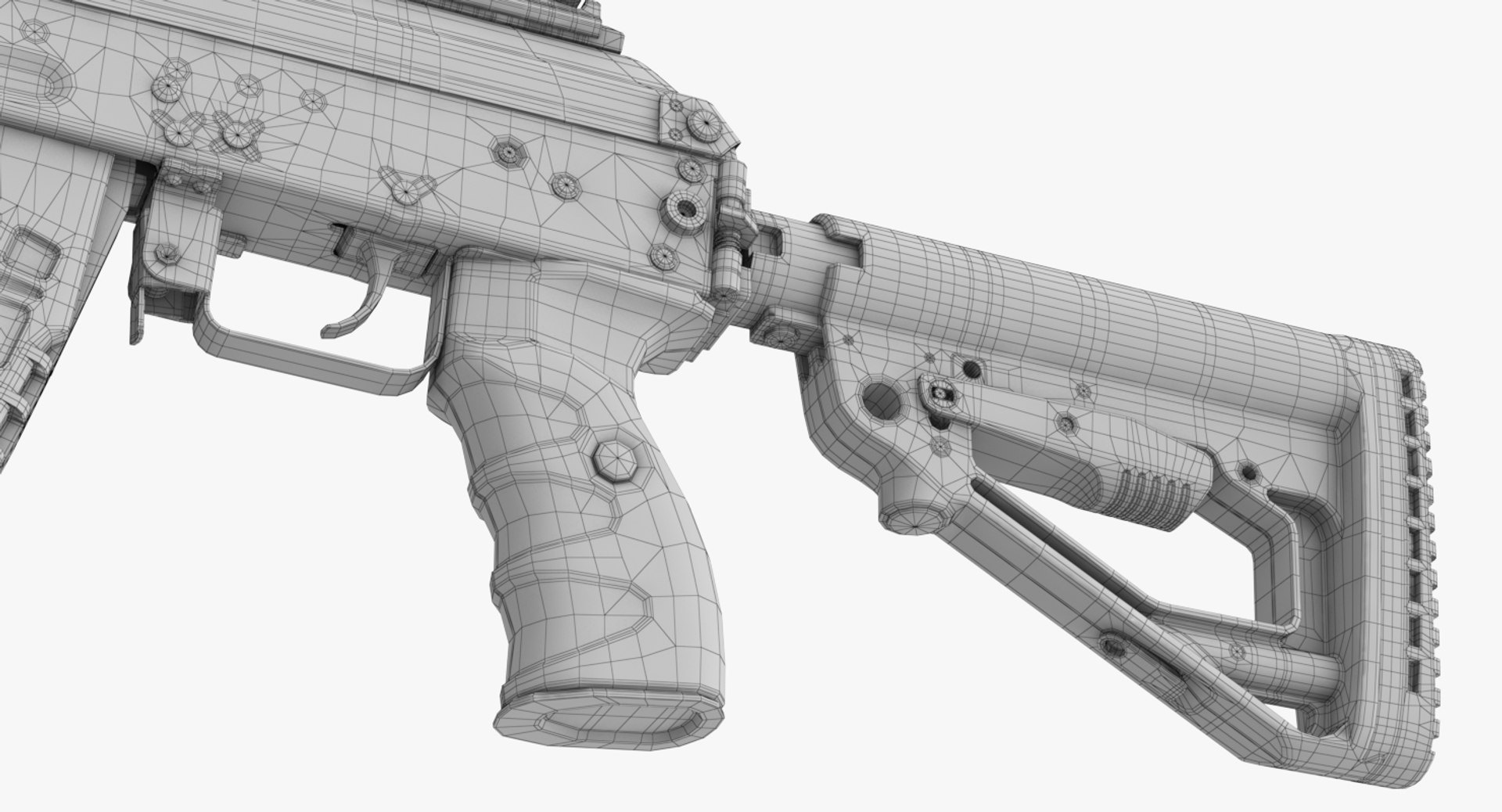 Assault Ak-12 Materials 3D Model - TurboSquid 1486892