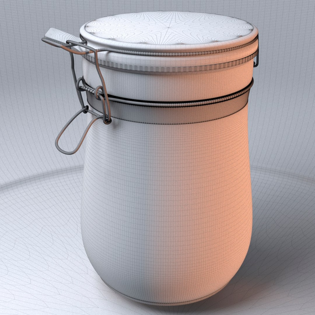 3D Jar Model | 1143032 | TurboSquid