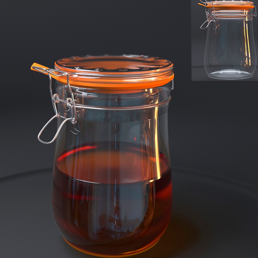 3D Jar Model | 1143032 | TurboSquid