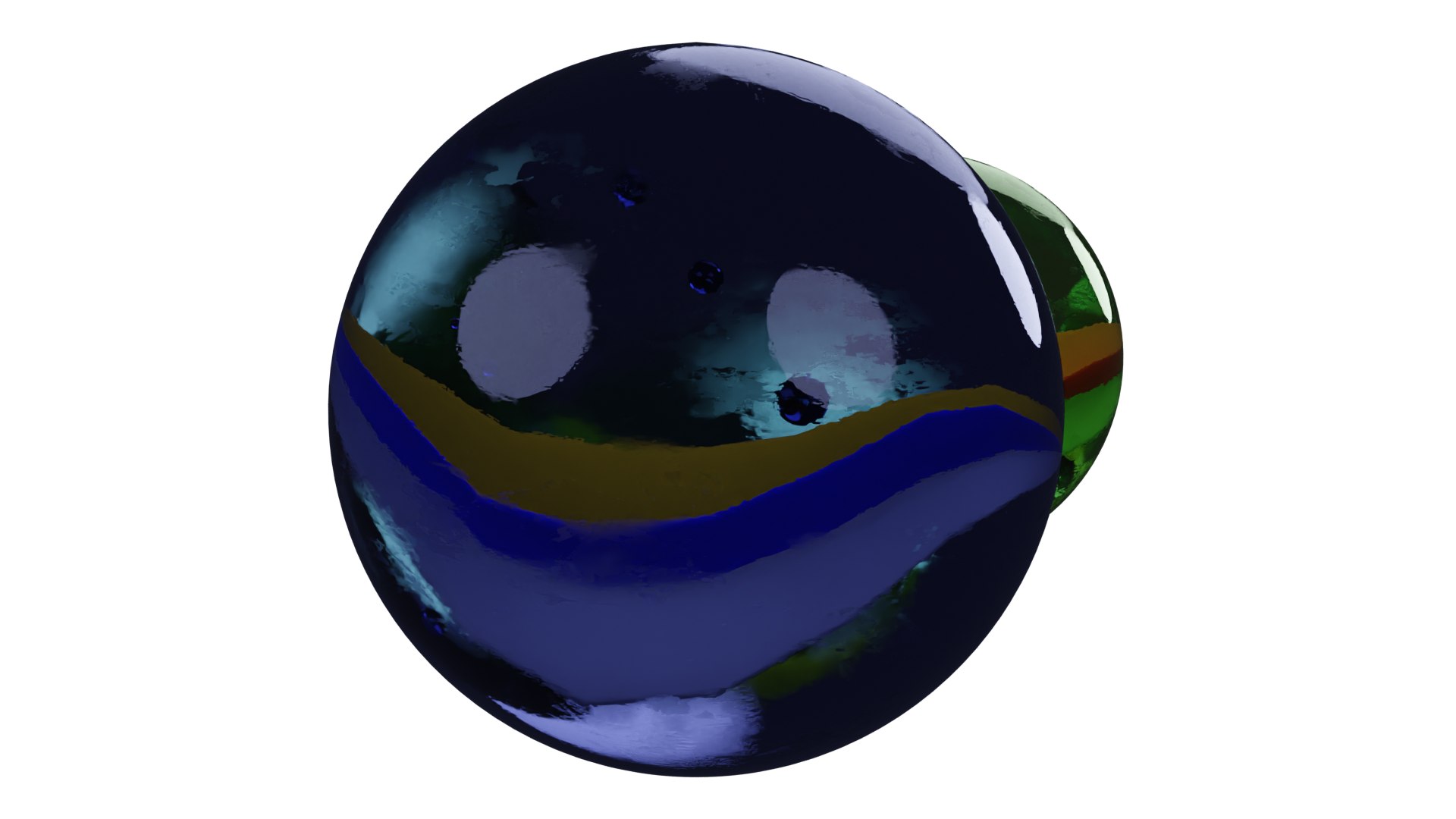 3D Model Marble Ball - TurboSquid 2232991