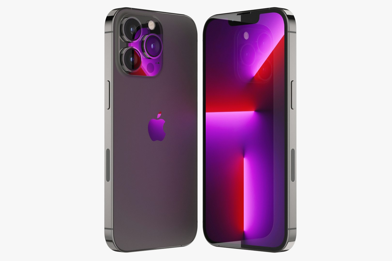 Apple iPhone 13 and 13 Pro 3D model - TurboSquid 1791558