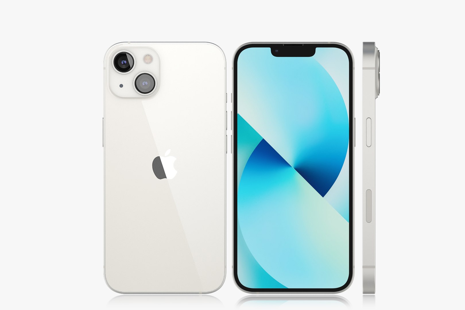 Apple iPhone 13 and 13 Pro 3D model - TurboSquid 1791558
