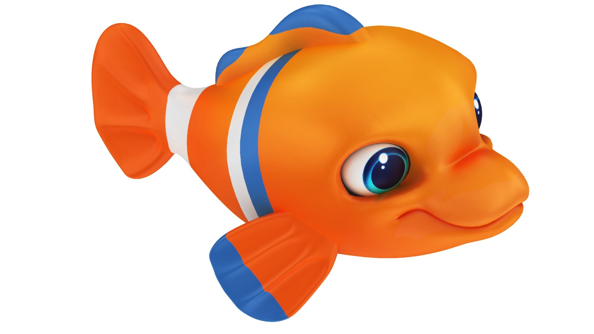 3D Cartoon Small Fish Collection 2 - TurboSquid 2072723