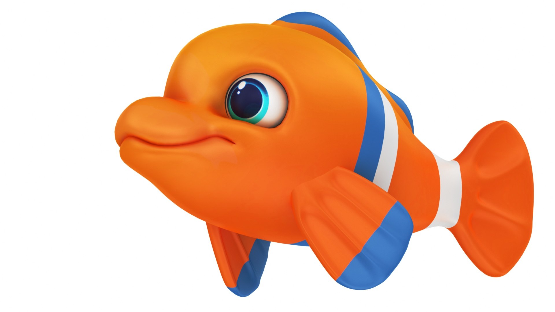 3D Cartoon Small Fish Collection 2 - TurboSquid 2072723