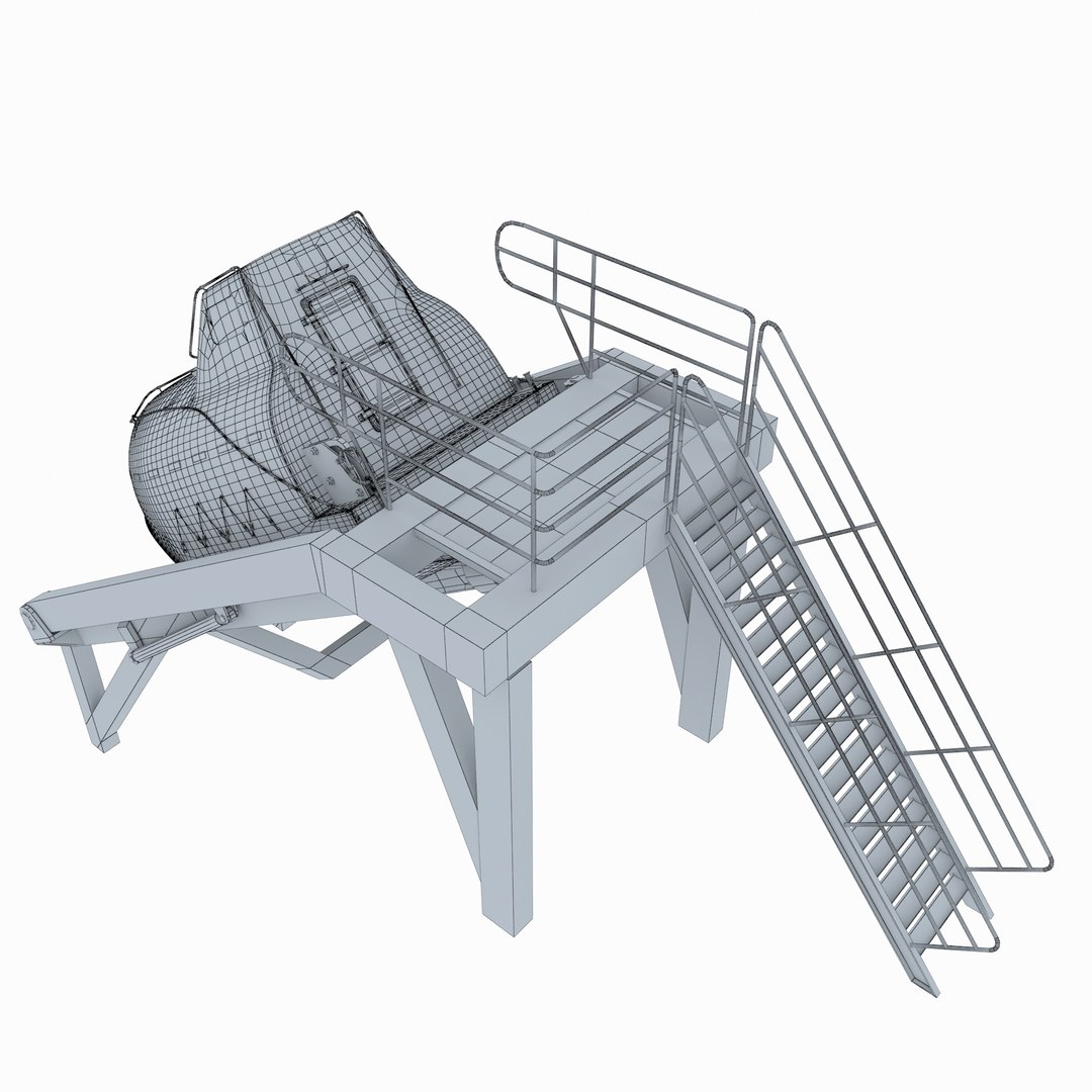 Free Fall Lifeboat 3D Model - TurboSquid 1983760