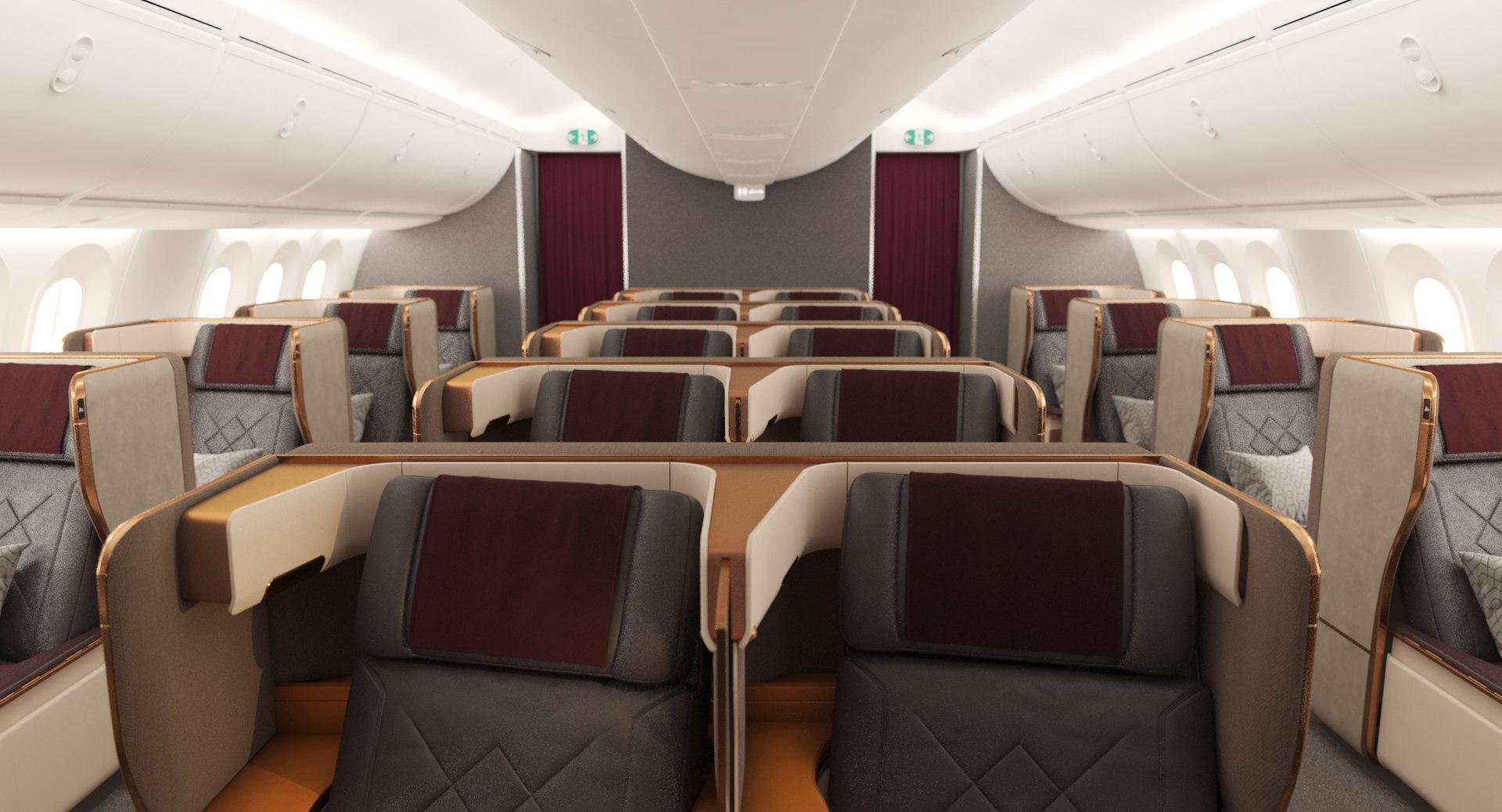 3D Boeing B787 Interior VIP Cabin Night 3D Model - TurboSquid 2179762