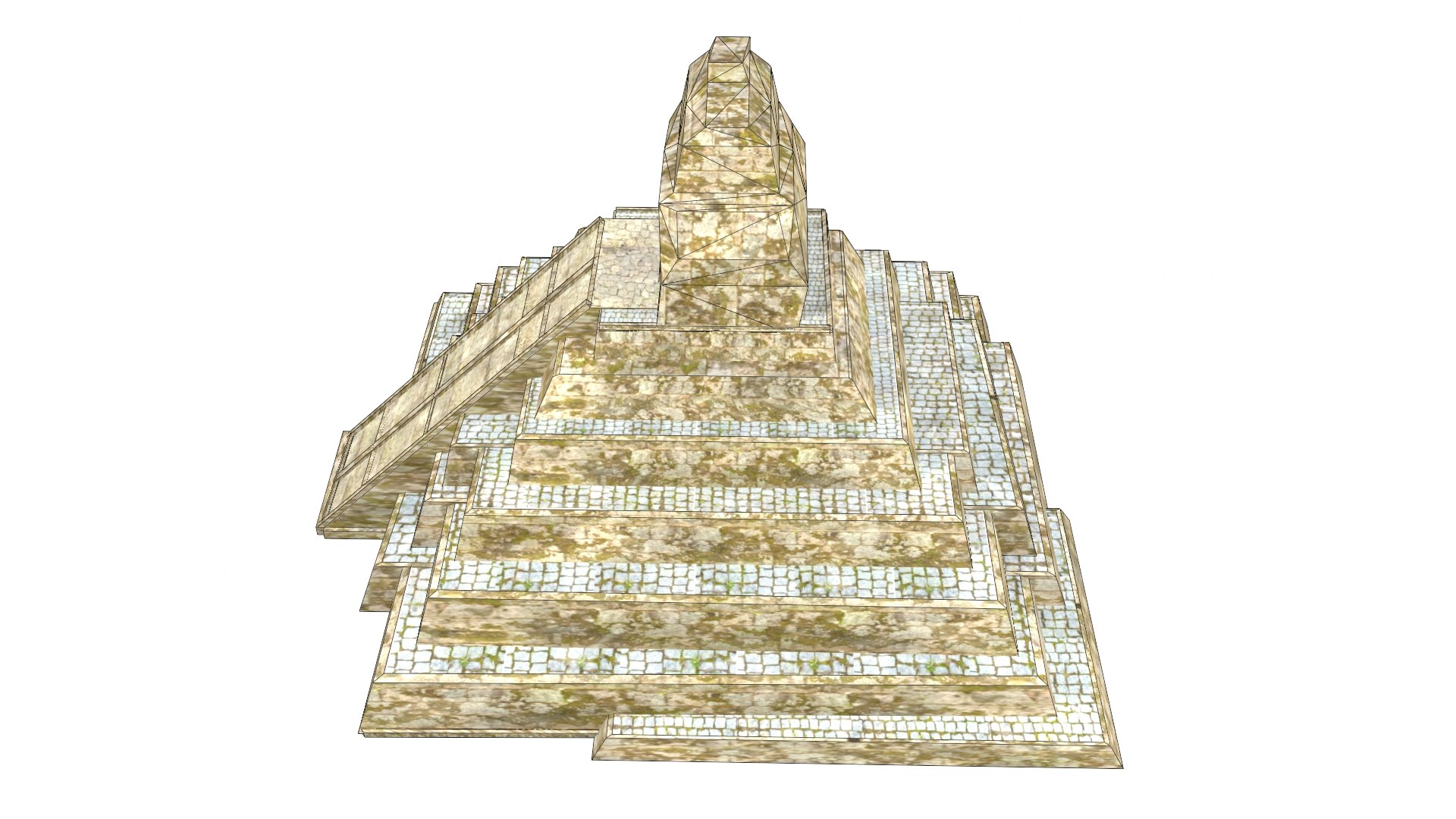 3D - Mayan Building - TurboSquid 1594289