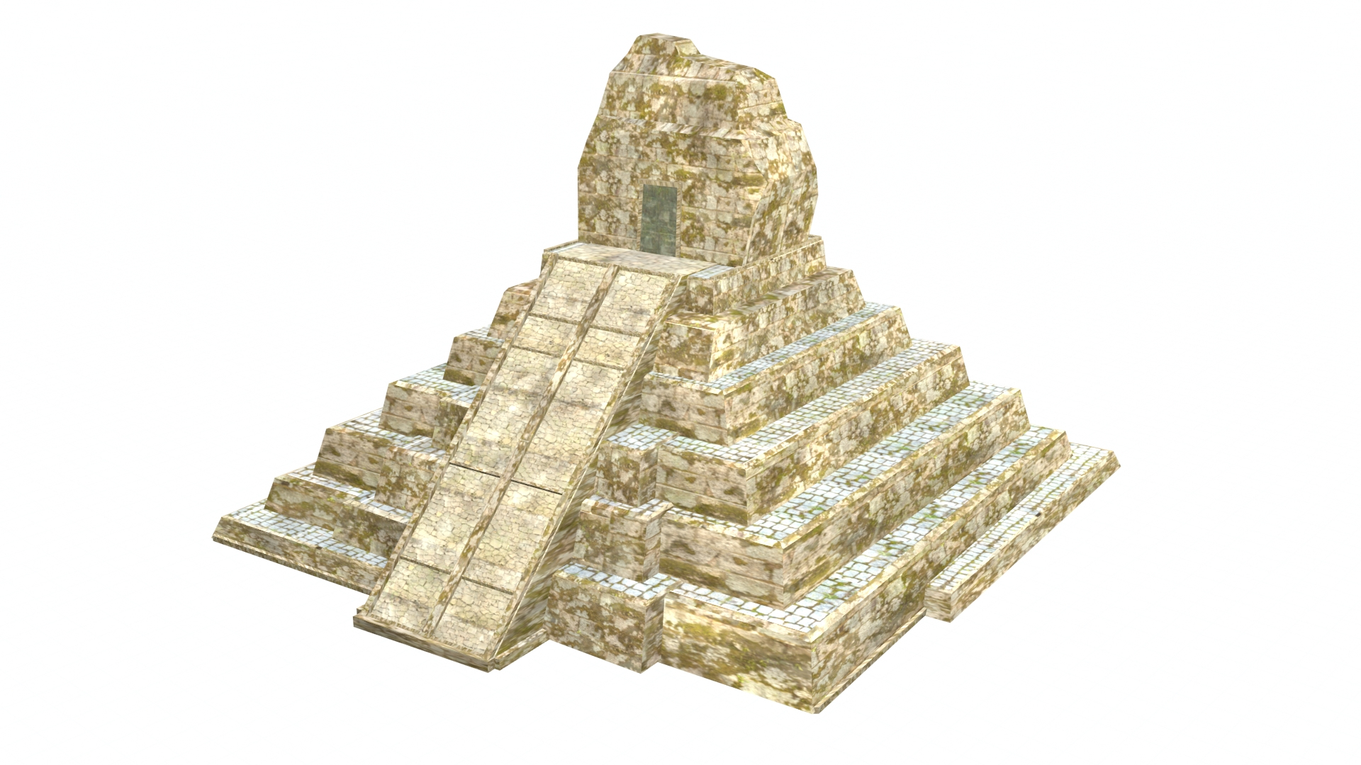 3D - Mayan Building - TurboSquid 1594289