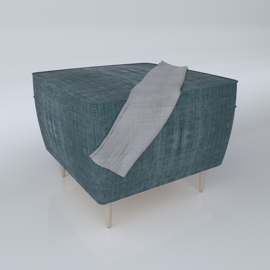 Free 3D Model Simple Pouf - TurboSquid 1387755