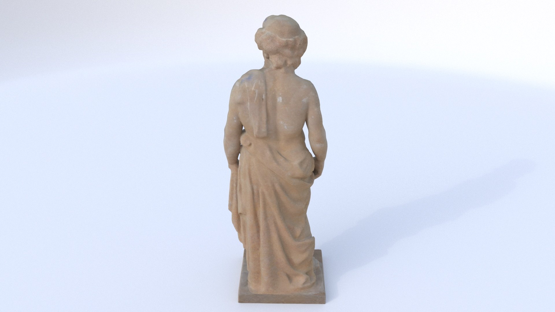 3D Greek Man Sculpture 5 - TurboSquid 2331525