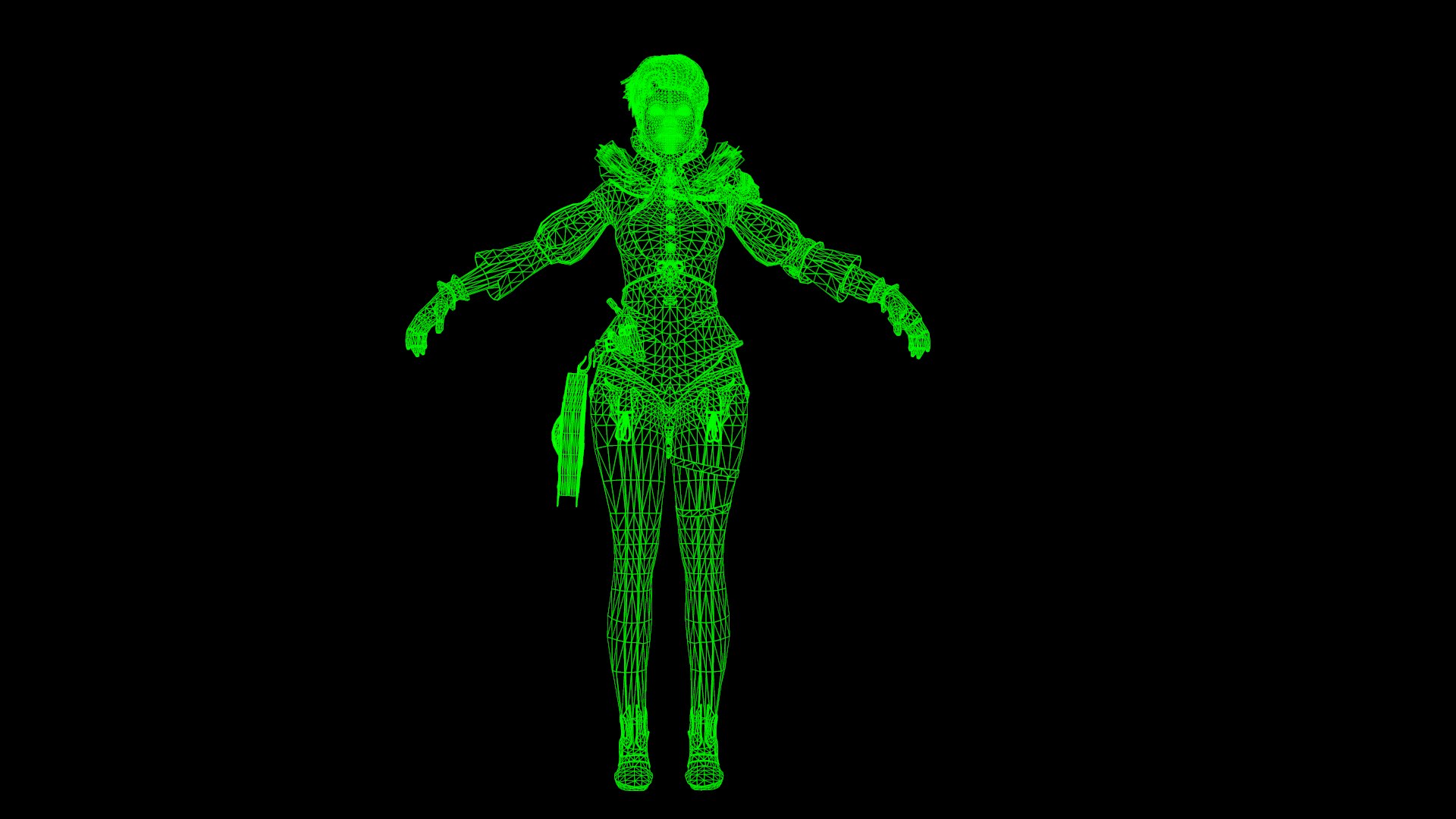 3D Model Magic Girl - TurboSquid 1361542