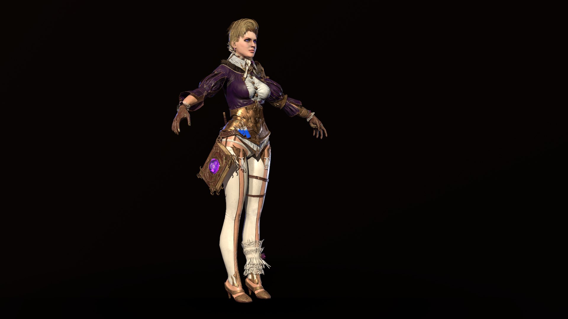 3D Model Magic Girl - TurboSquid 1361542
