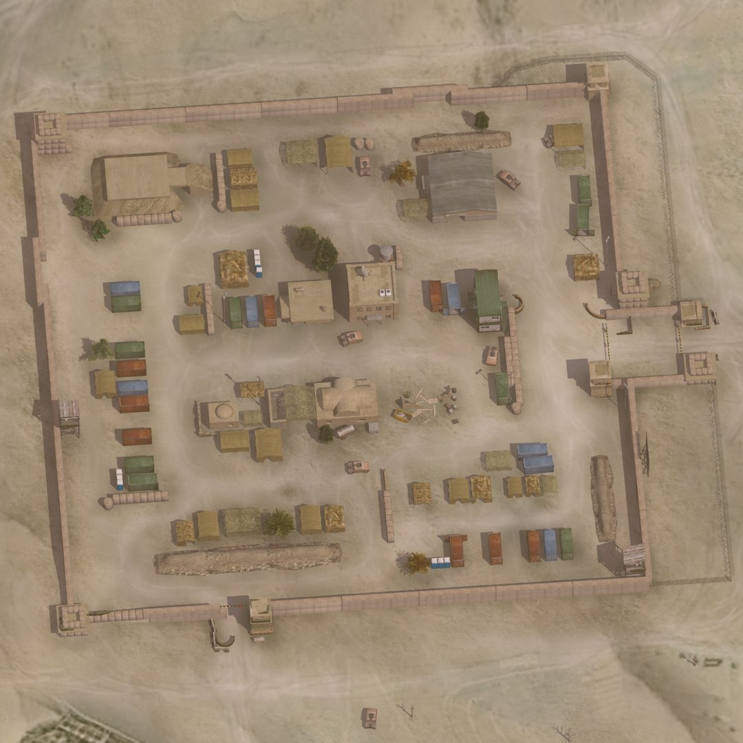 3ds Forward Military Base