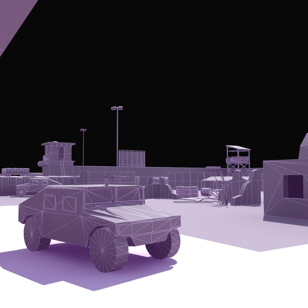 3ds Forward Military Base