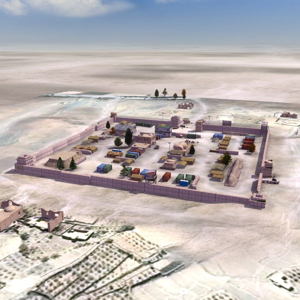 Military Base 3D Models for Download | TurboSquid