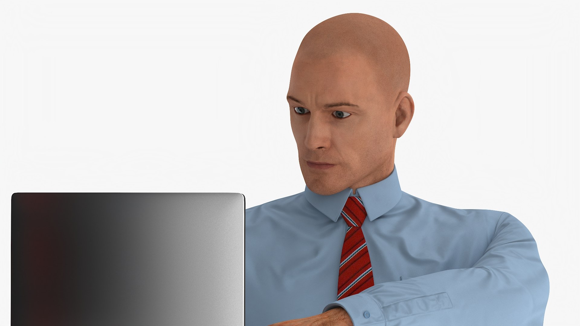 3D Server Rack With System Administrator - TurboSquid 2328254