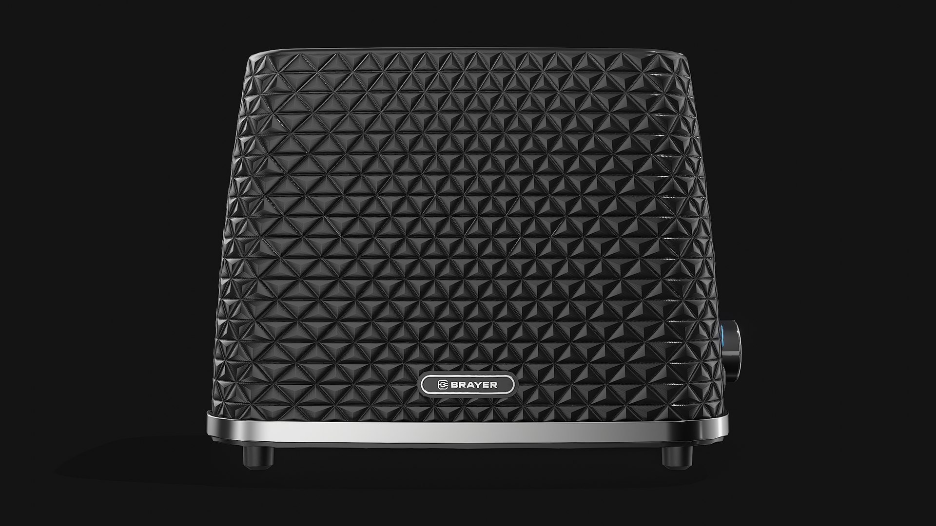 Toaster - Black 3D - TurboSquid 2249851