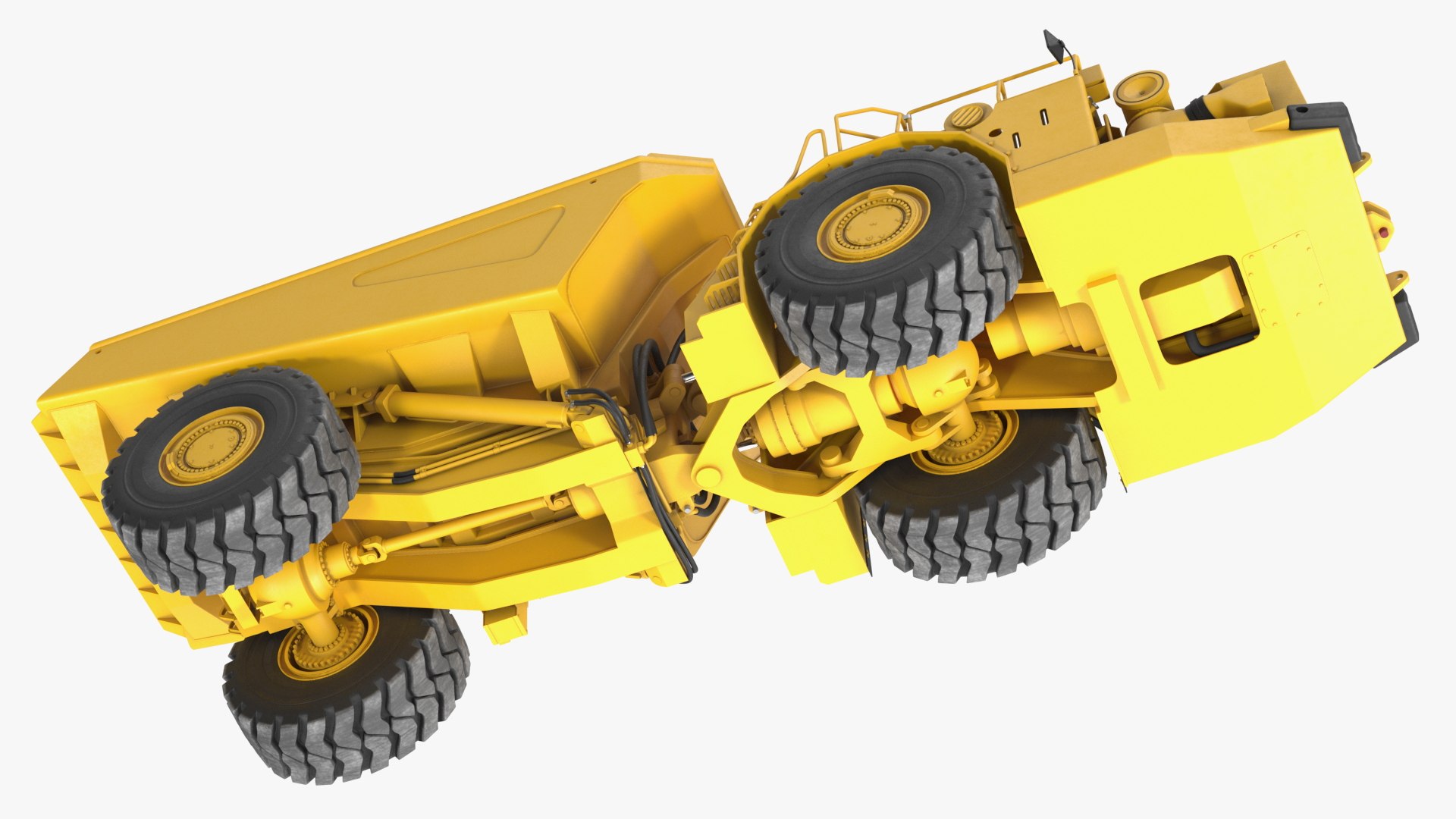 Underground Mining Truck 3D model - TurboSquid 1893544